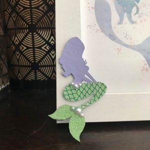 Handmade by Tracy | Accents | New Watercolor Mermaid With Pretty ...